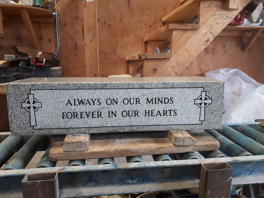 Standard Sub Base (For Existing Uprights) | Grace Monuments